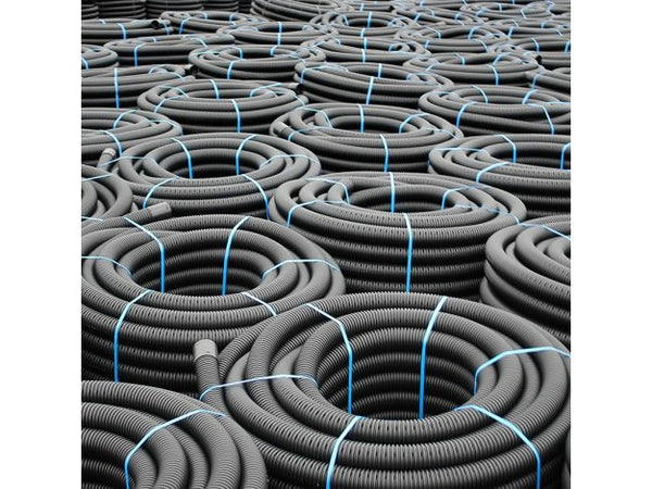 25m Coil Land Drain 80mm | UK Delivery
